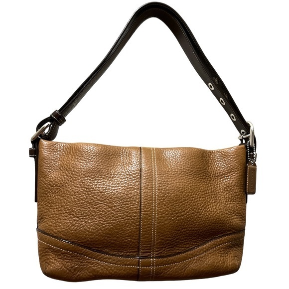 Coach | Bags | Vintage Coach C782f0942 Brown Tan Leather Crossbody ...
